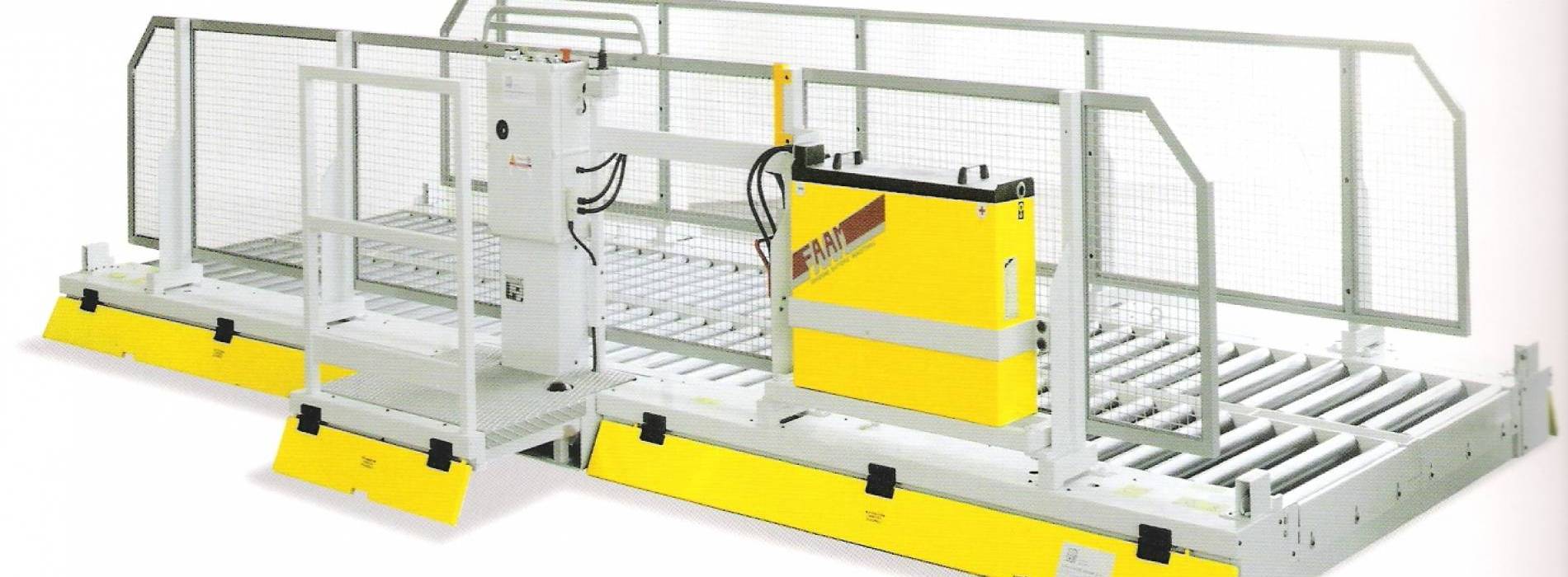 Carrelli motorizzati, navette con o senza uomo a bordo, navette a batteria